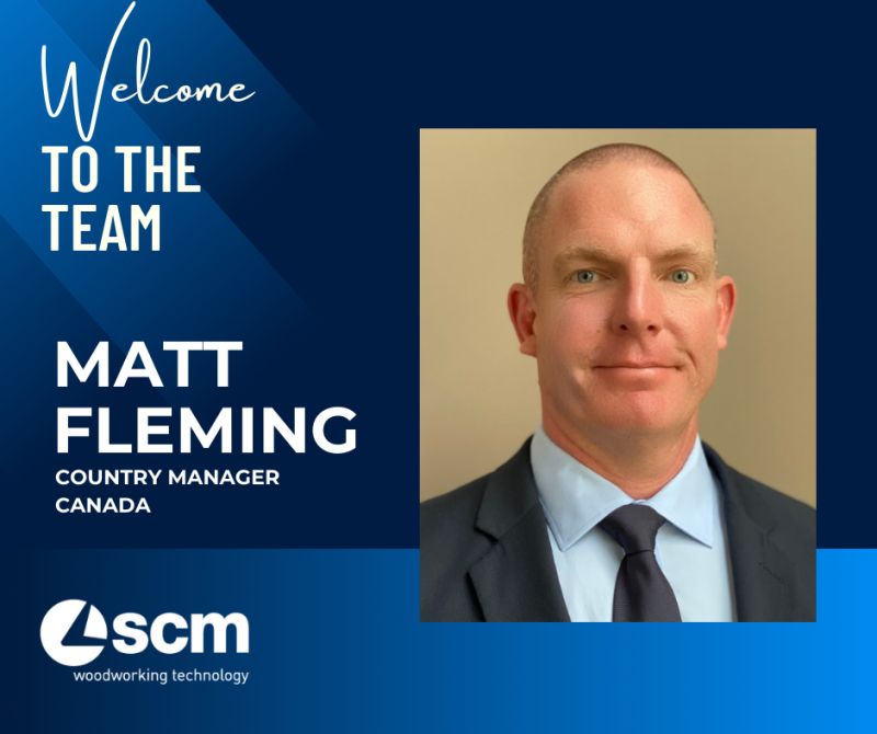 Matt Fleming Takes Helm as Head of SCM Canada | Machines Italia